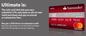 Santander Ultimate Cash Back Credit Card Review: Earn $100 Bonus + 1.5% ...