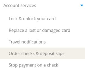 How to Reorder Chase Checks